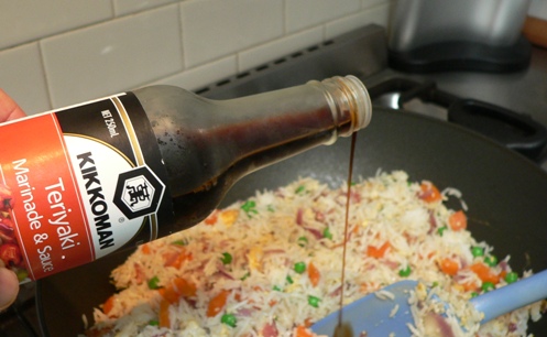 Fusion Fried Rice | Fig Jam and Lime Cordial