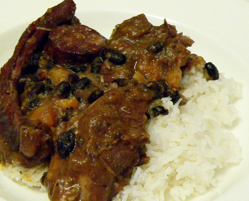 Portuguese Feijoada | Fig Jam and Lime Cordial