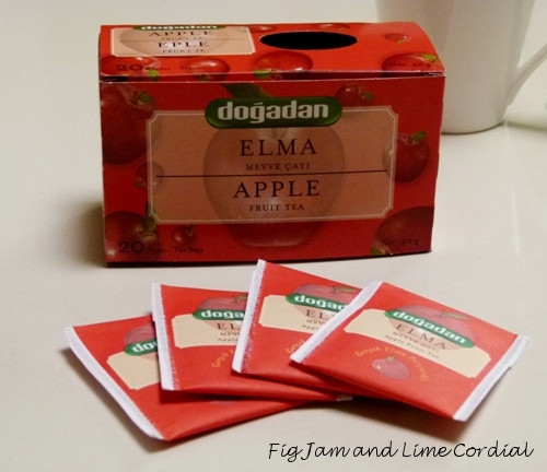 Apple Tea | Fig Jam and Lime Cordial