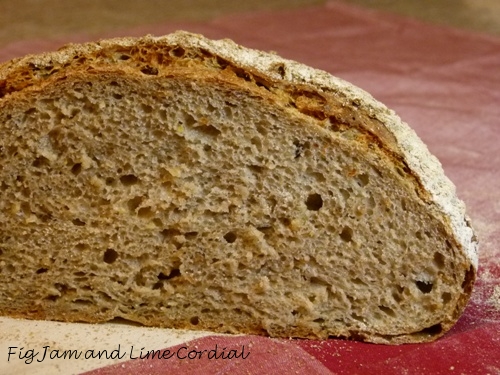 More Grain Loaves | Fig Jam and Lime Cordial