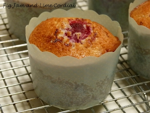 Raspberry & Chocolate Friands and Microwave Custard | Fig Jam and Lime ...