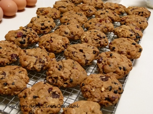 Marty’s Triathlon Cookies II | Fig Jam and Lime Cordial