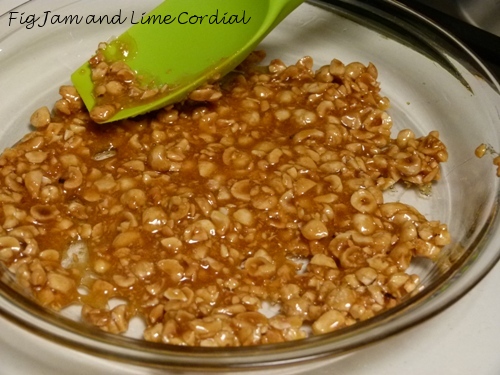 Hazelnut Praline | Fig Jam and Lime Cordial