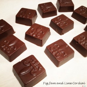 Nutella Chocolate | Fig Jam and Lime Cordial