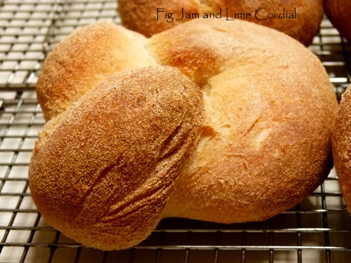Bread #101: Sourdough Knotted Rolls | Fig Jam and Lime Cordial