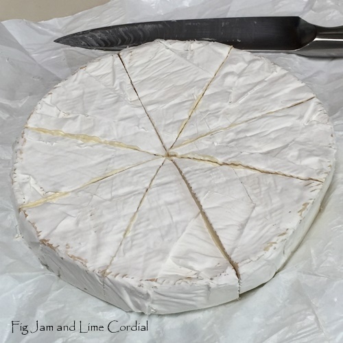 Cheese | Fig Jam and Lime Cordial