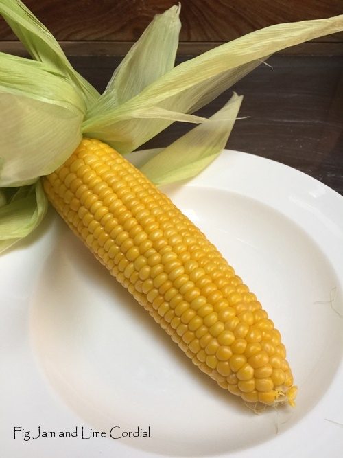 The Easiest Way To Cook Corn. Ever. | Fig Jam and Lime Cordial