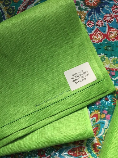 Fabric Book Covers | Fig Jam and Lime Cordial