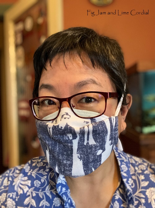 Sewing an Upcycled T-Shirt Face Mask | Fig Jam and Lime Cordial