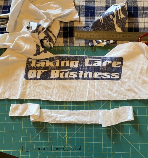 Sewing an Upcycled T-Shirt Face Mask | Fig Jam and Lime Cordial