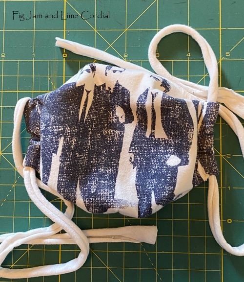 Sewing an Upcycled T-Shirt Face Mask | Fig Jam and Lime Cordial